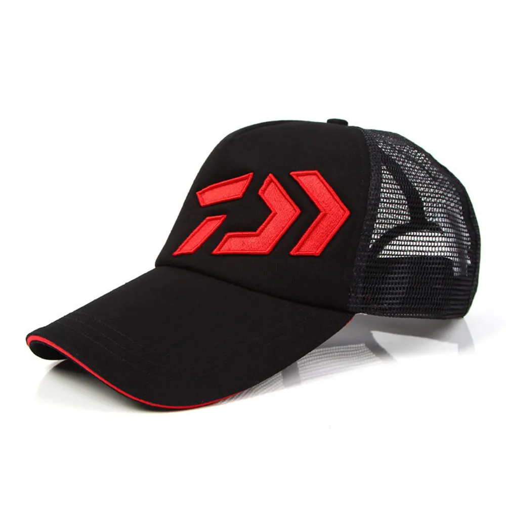 fishing hats Daiwa Male sunshade sun visor DAIWA breathable mesh cap ...