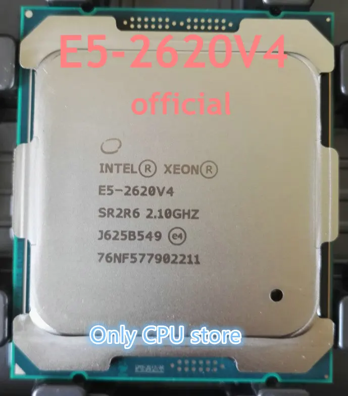 E5-2620V4 Intel Xeon E5-2620 V4 2,10 GHz 8-ядерный 20 м DDR4 2133 МГц E5 2620V4 FCLGA2011-3 85 ...