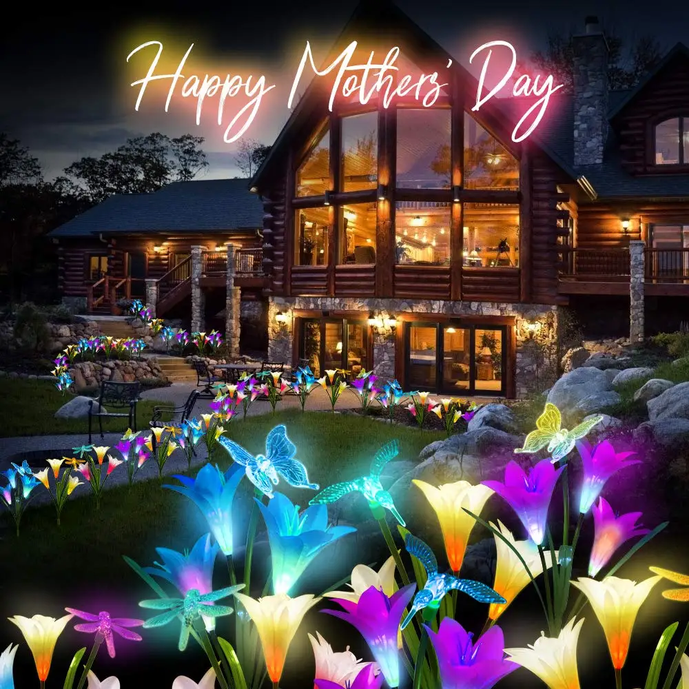 3 упаковки уличные солнечные садовые фонари на солнечных батареях