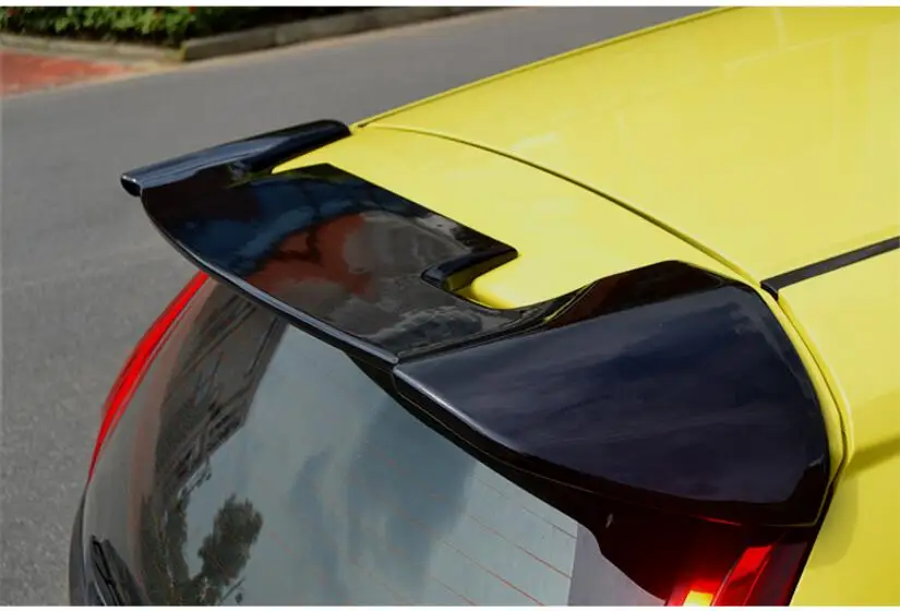 ABS Grey primer Rear Trunk lid Aero Wing Spoiler For Honda fit JAZZ ...