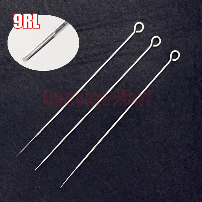 High Quality 50pcs 9rl Tattoo Sterile Round Liner Needles Rl9 ...