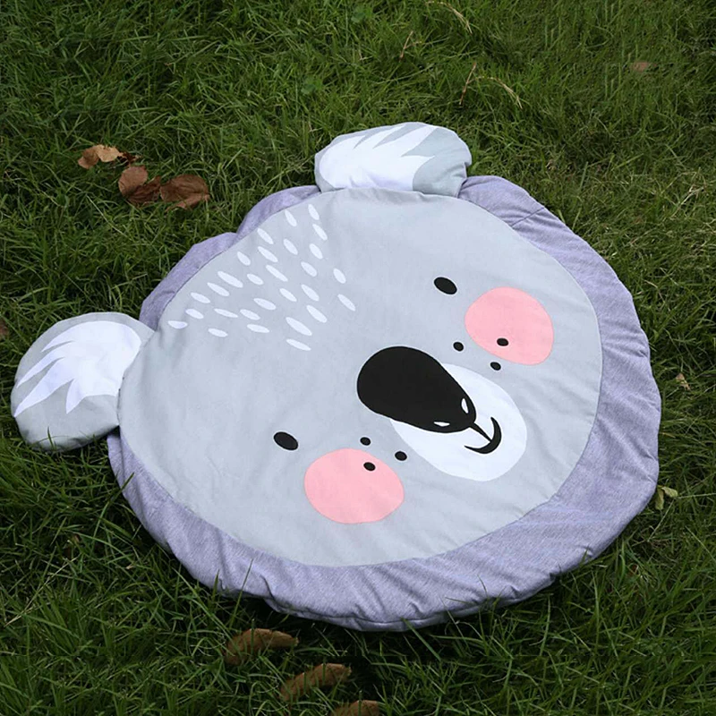 Kawaii с животным принтом коала панда кролик лиса круглый хлопковый ...