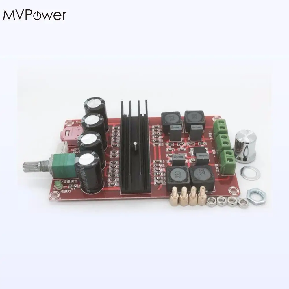 MVpower 1pc TPA3116 2 Channel Digital AMP Board 12V 24V Amplifier for ...