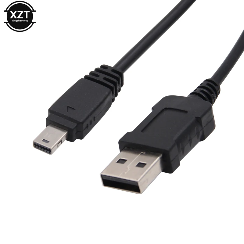 USB Charger data Cable 12p For Casio camera EX-Z90 EX-Z100EX-Z150 EX-Z200 EX-Z250 EX-FH100 ZR400 ...