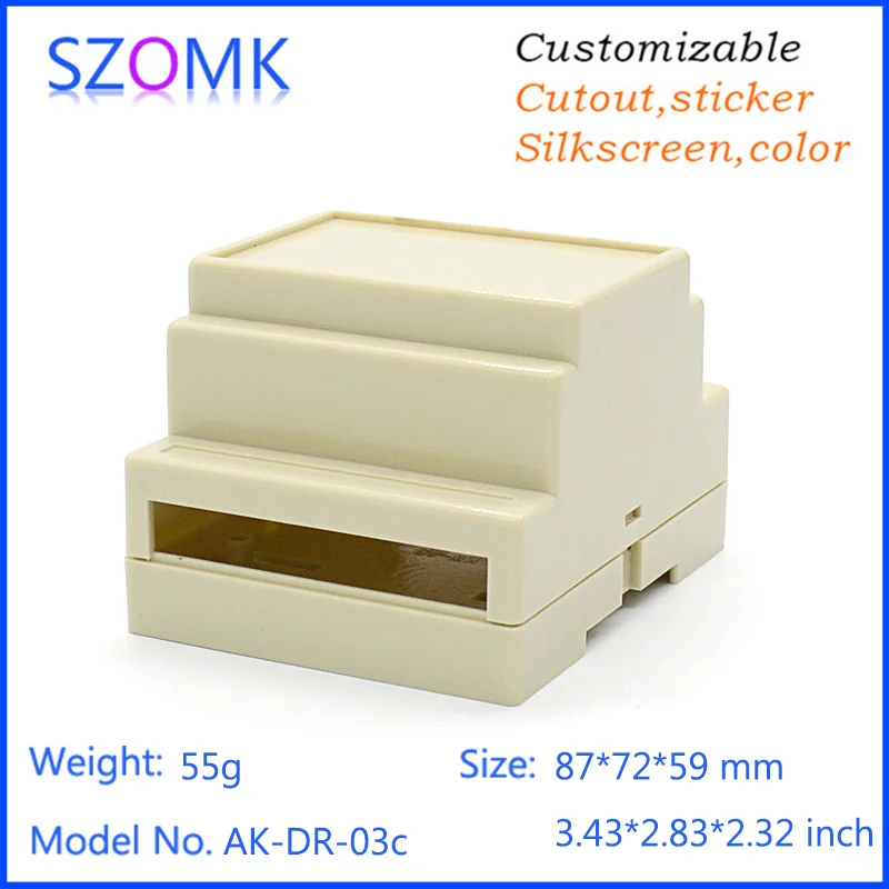 50 Pcs Power Distribution Box Industrial Electronics Enclosure For Pcb ...