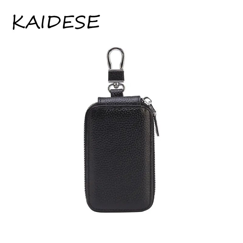 KAIDESE 2017 new leather car key bag male fashion and portable large ...