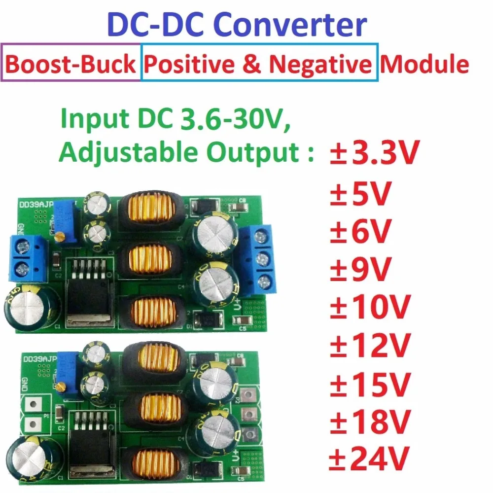 3-6-30V-to-3-30V-adjustable-DC-boost-buck-converter-module-with-20W ...
