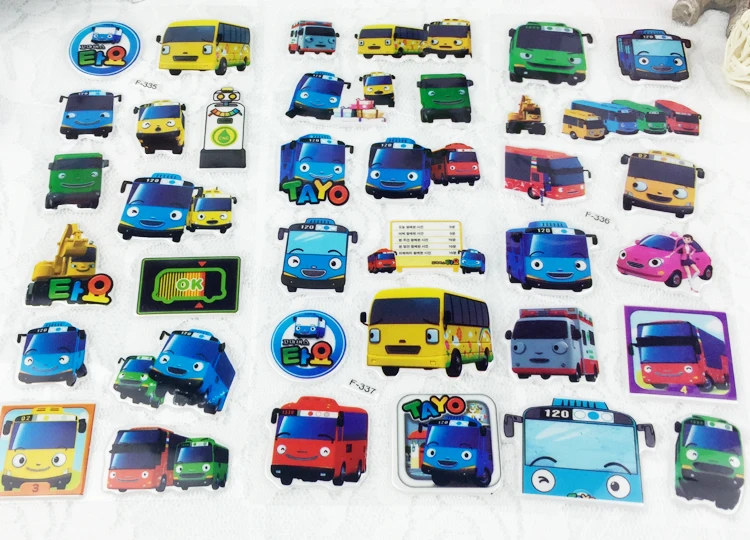 Gambar Tayo Kartun : Himpunan Kertas Mewarna Tayo Yang Bernilai Dan ...