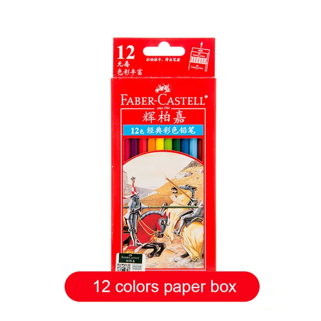 Faber Castell-Knight Oleoso Lápis Colorido Set, 12, 24, 36, 48, 60 ...