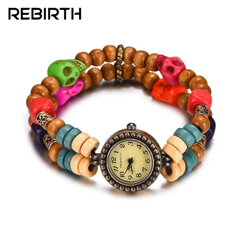 Top Brand Luxury REBIRTH New Ladies Girl Quartz Watch Women Watches ...