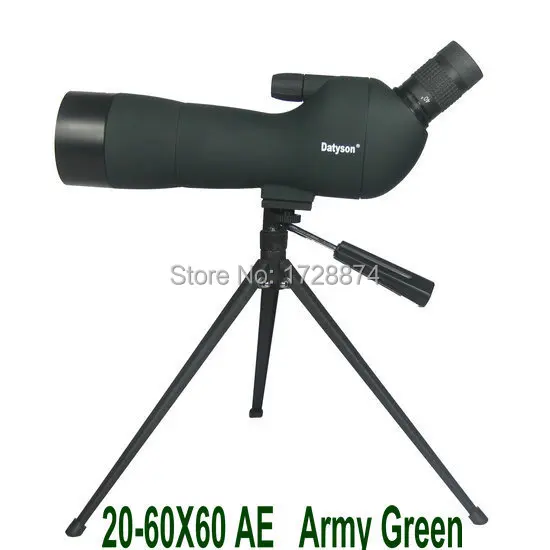 Datyson-20-60X60-AE-Zoom-HD-Multi-Coated-Spotting-scope-Army-Green-with ...