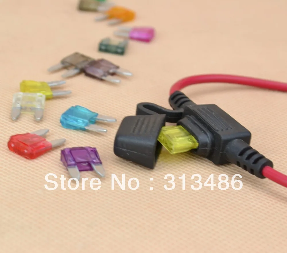 In-line Waterproof Auto Fuse Holder With Auto Fuses - Fuses - AliExpress