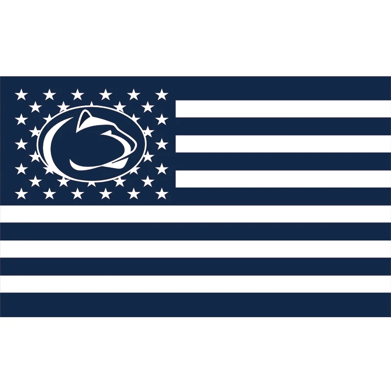 HiFlag NCAA Penn State Flag 3ftx5ft Banner 100D polyester metal ...