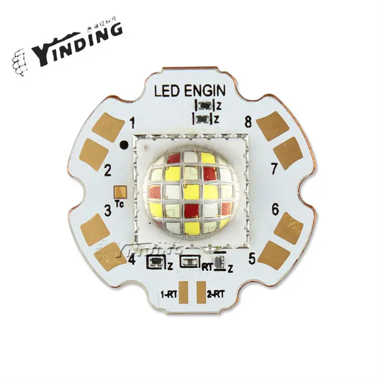 1pcs LEDEngin LZP RGBW Dome Lens 80W Hight Power LED Emitter Lamp Light ...