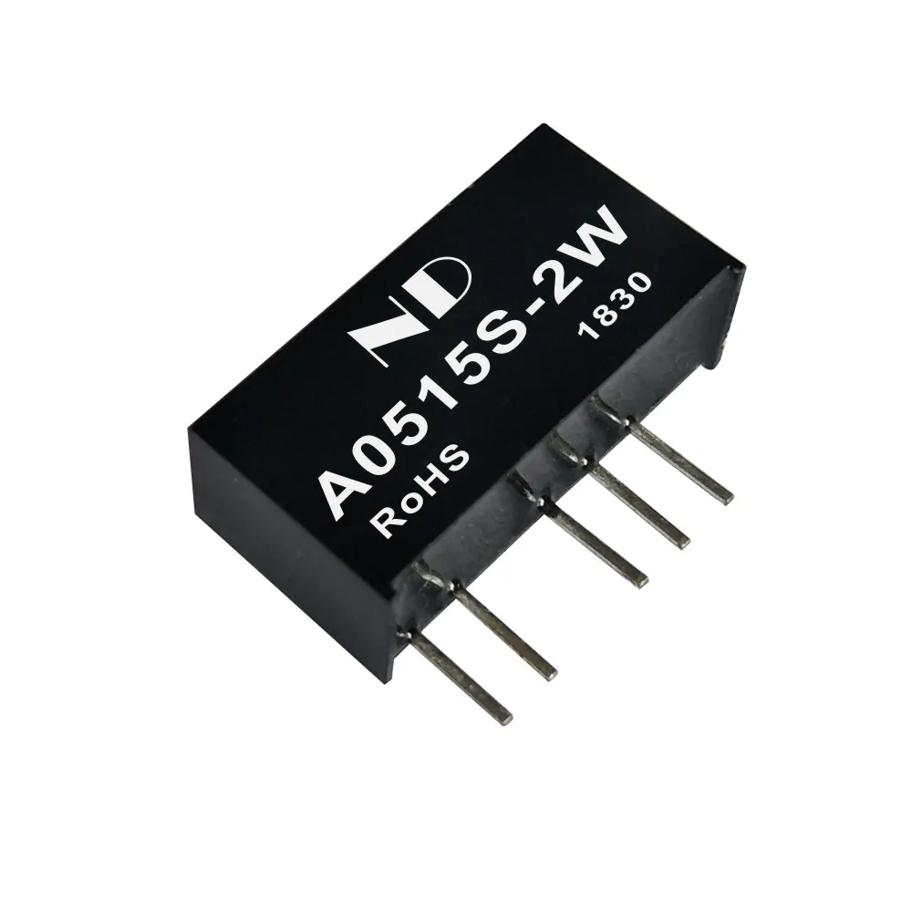 5pcs dc dc boost converter 5V to dual 15V 2w isolated dc dc power ...
