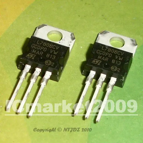 Купить 50 шт. l7808 к-220 положительные регуляторы напряжения l7808cv ...
