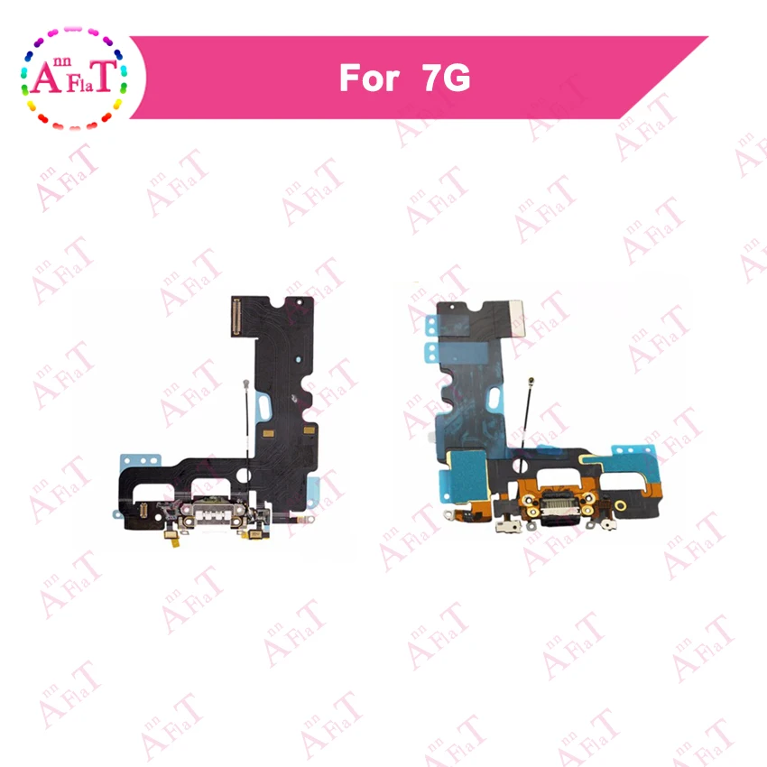 50 unids/lote de alta calidad para iPhone 7G 7 Plus Cable de carga Flex ...