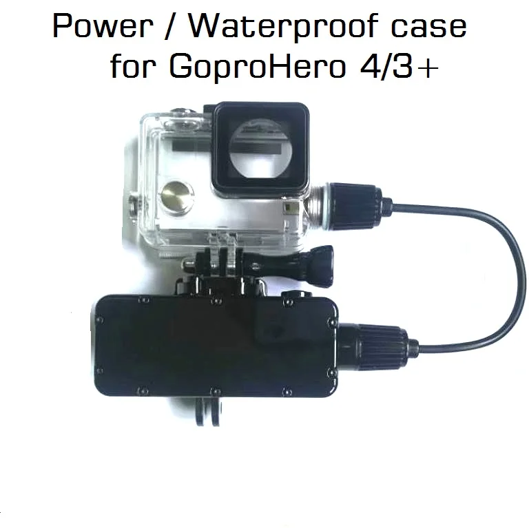 Power Bank For GoPro Hero 8/7/6/5/4/3 Action Camera 5200mAh Waterproof ...