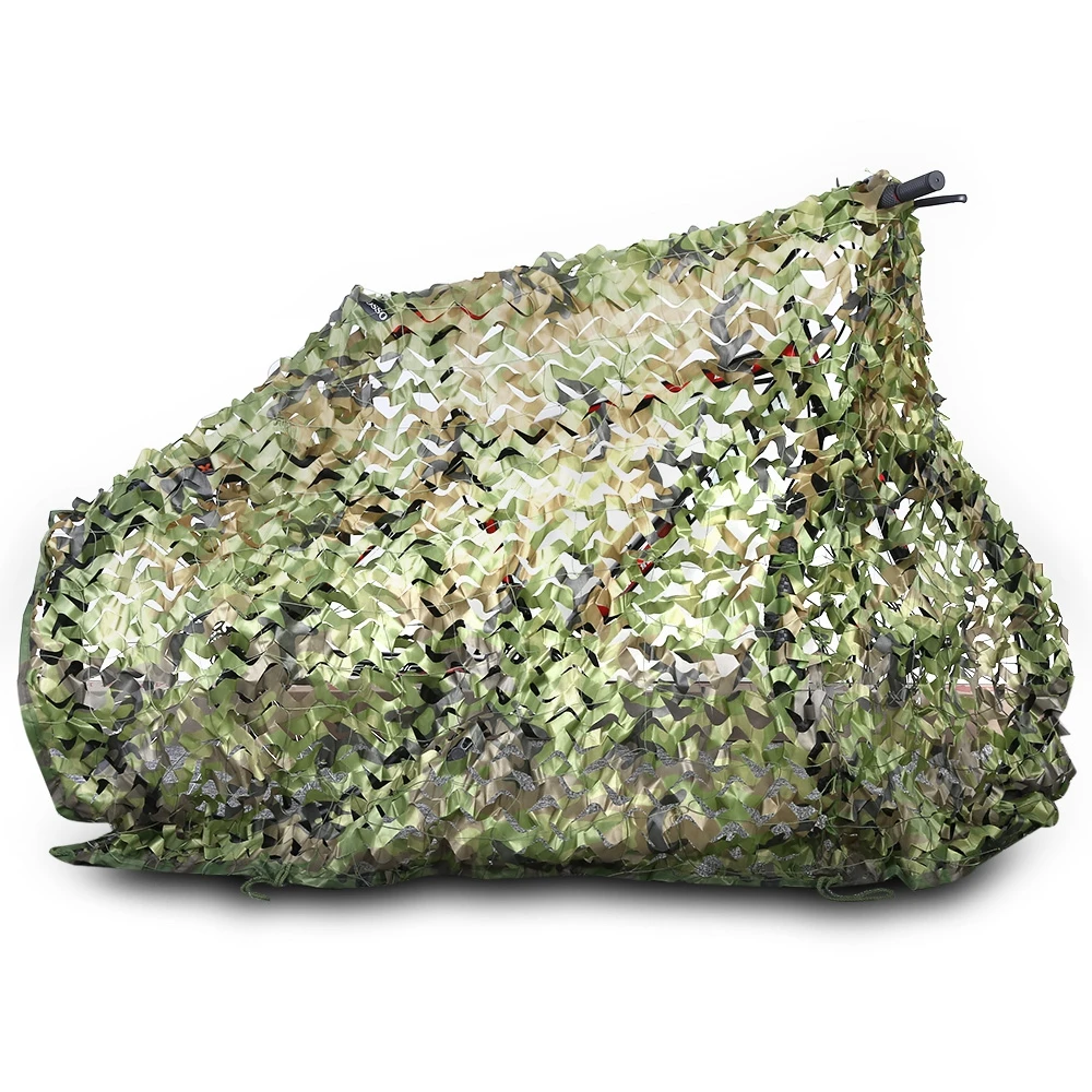 2M x 4M Military Camouflage Net Woodland Army Camo Camping Netting Sun ...