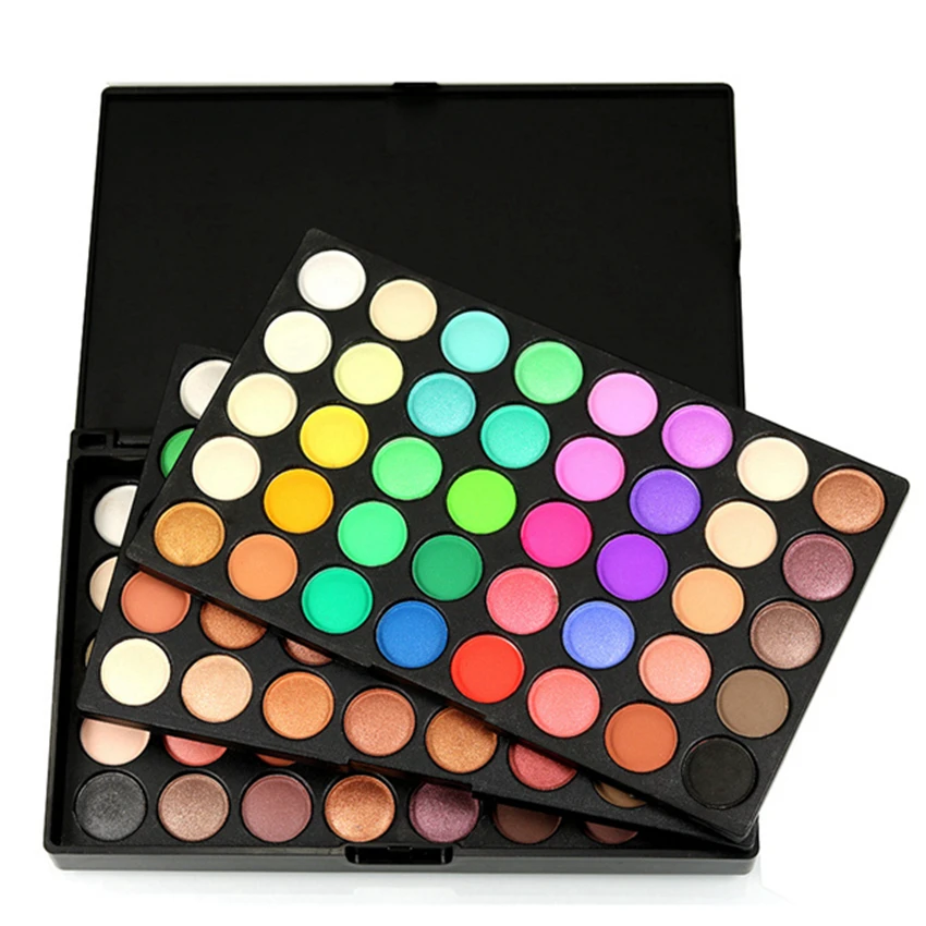 120 Color Professional Matte Eyeshadow Palette Women Facial Long ...