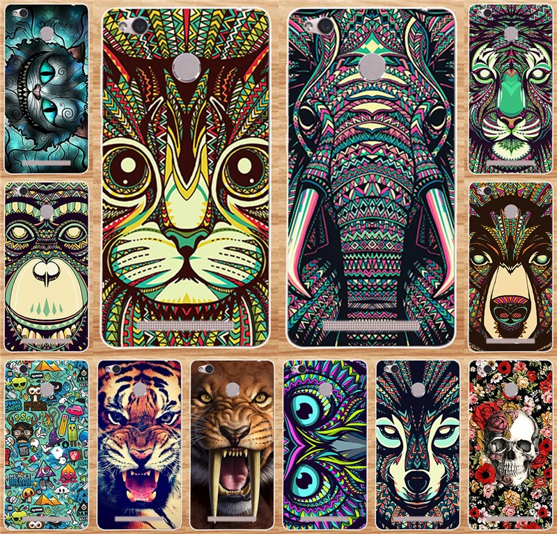 For Xiaomi Redmi 3S 3 s Hongmi 3s Printing Phone Case Hood For Xiaomi ...