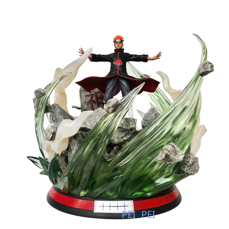 18'' Anime NARUTO Statue Akatsuki Pain Nagato GK 8/1 Full-Length ...