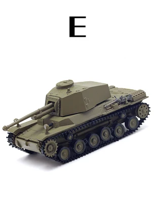 1:72 Assembly Mini Tank Model Toy Cars World War II German Military ...