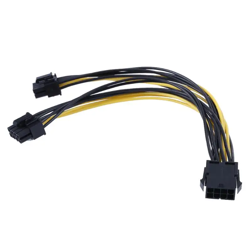 5pcs 8Pin to CPU Graphics Video Card Double PCI E PCIe 8Pin(6Pin+2Pin ...