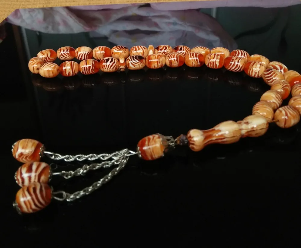 Free-shipping-2pc-lot-imitation-amber-color-33-Tasbih-Allah-Muslim ...