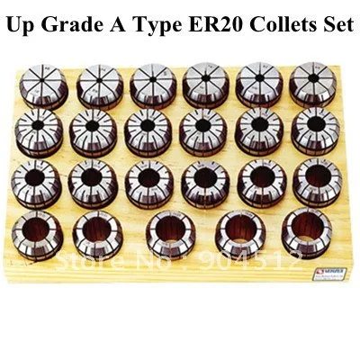 Wholesale Collets Set UP Grade A Type ER20 Spring Collet Clamping Range ...
