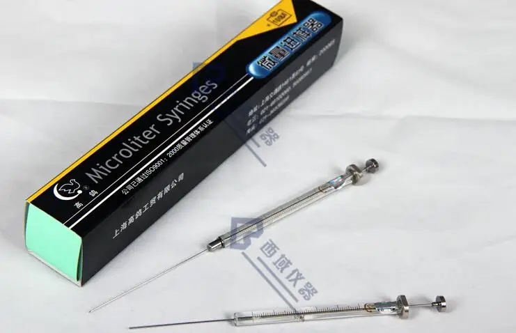 0.5/1/2/5ul microliter syringes Micro injector syringe flat tip 1ul ...