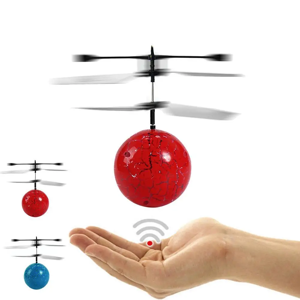 Colorful Induction Flying Ball Cracked Inductive Aircraft Helicopter ...