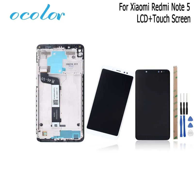 ocolor For Xiaomi Redmi Note 5 LCD Display And Touch Screen Digitizer ...