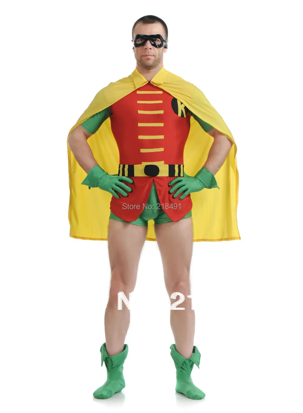 Lycra Robin Original Dick Grayson Robin Batman Costume - Cosplay ...