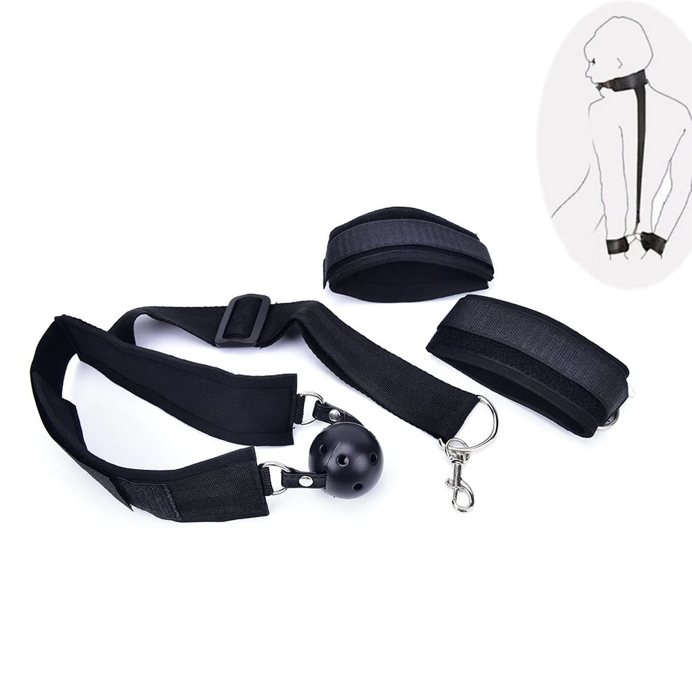 Bed Bondage Restraint System Handcuffs Restraints Fetish Resistance