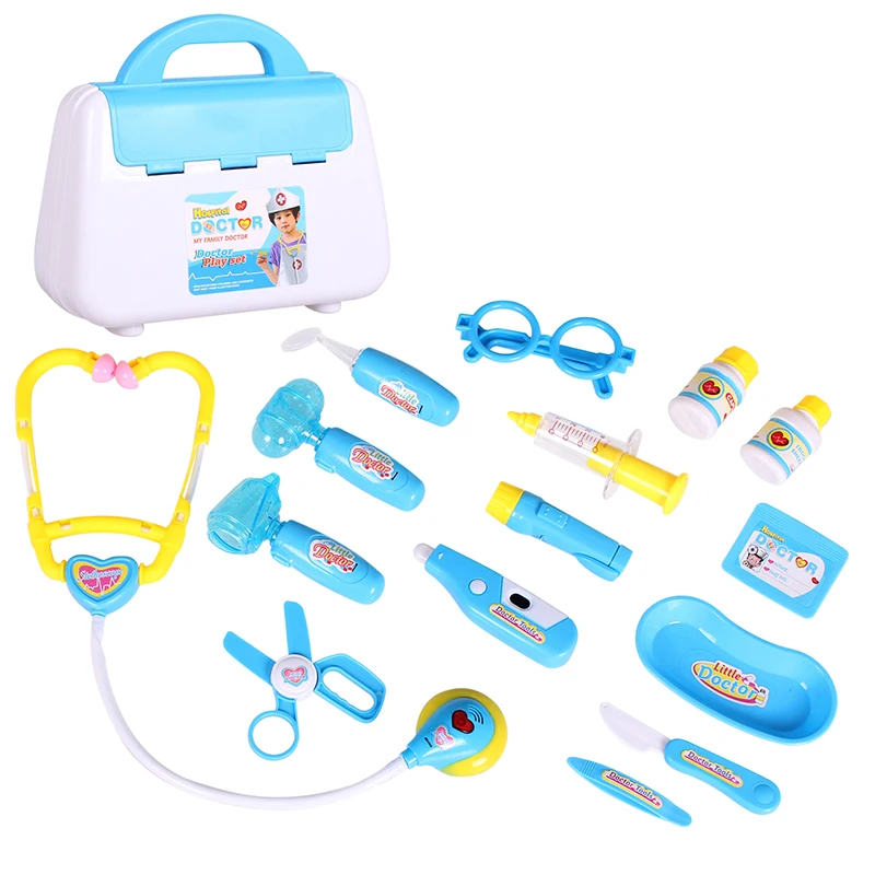 Doctor 15 Piece Set Play House Pretend Play Toy Child Doctor Toy Set ...