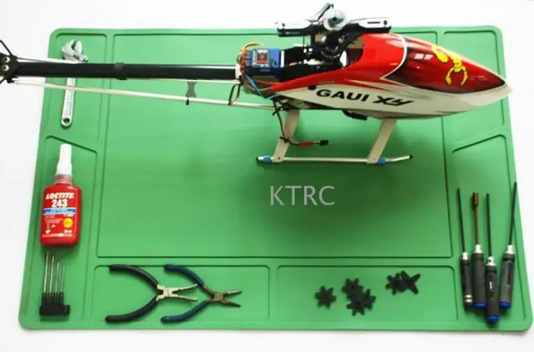 thicken-Rubber-Pit-Mat-Green-750mm-500mm-for-RC-Cars-Buggy-Drift-Truck ...