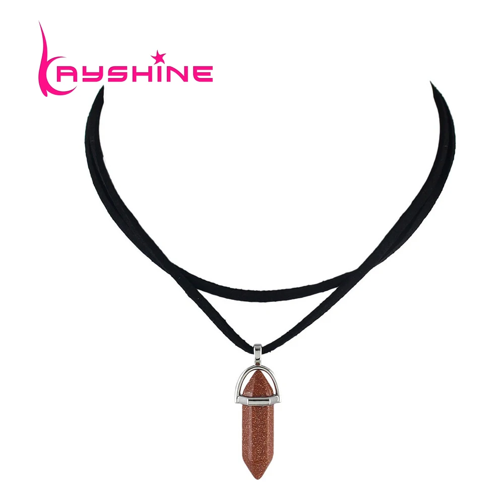 Kayshine Gothic Style Steampunk Jewelry Black Multi Layer Rope Chain ...