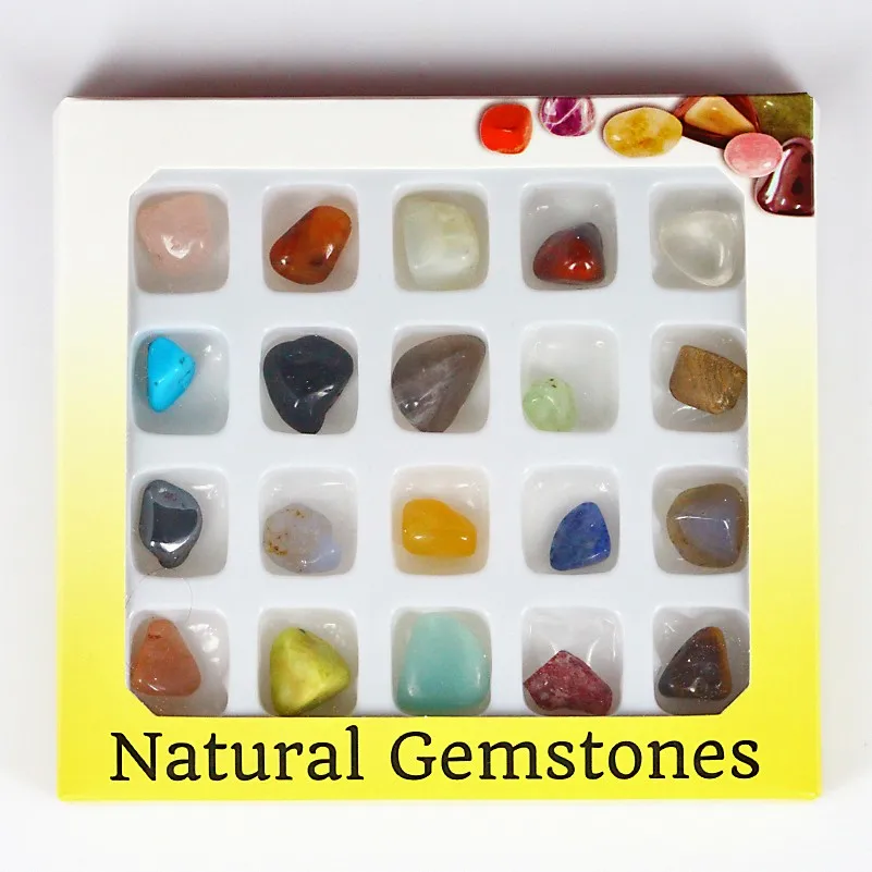 1Box-Charming-Decorating-Natural-Gem-Stone-Semi-precious-Mix-Statement ...