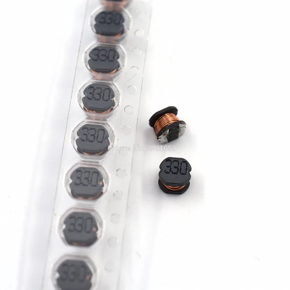10pcs/lot 33uh 33uh 330 Cd54 Inductors Smd Power Inductor 5.8*5*4.5mm ...