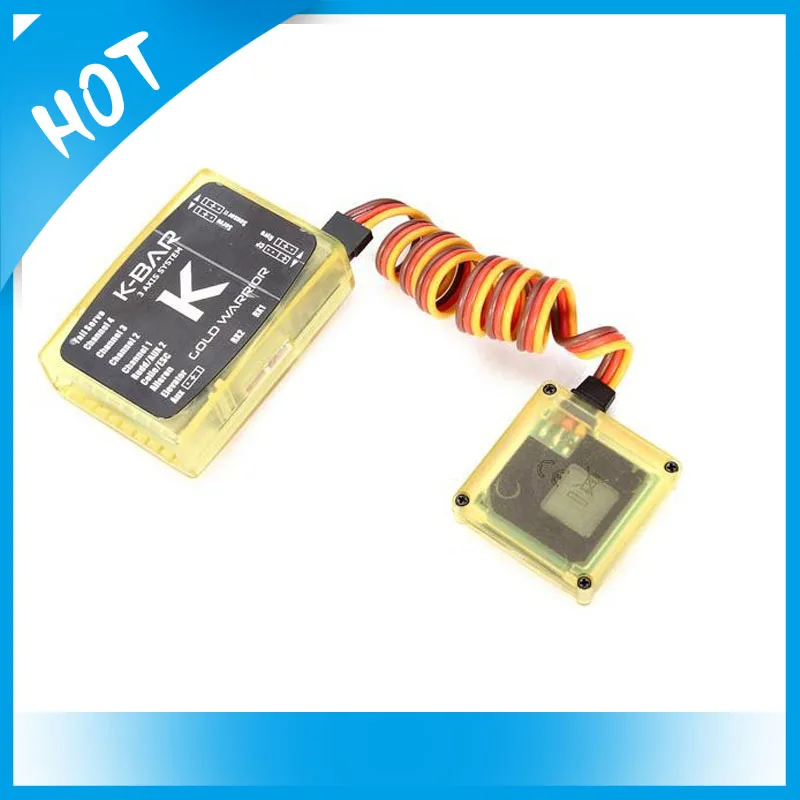 VBar 5.3.4pro Big 3 Axis Gyro full size KBAR Flybarless Stabilization ...