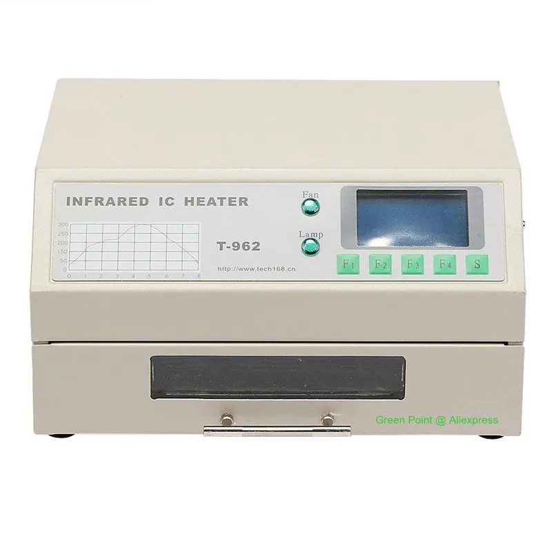 T-962 инфракрасный IC НАГРЕВАТЕЛЬ T962 настольная печь оплавления BGA SMD SMT паяльная станция T ...