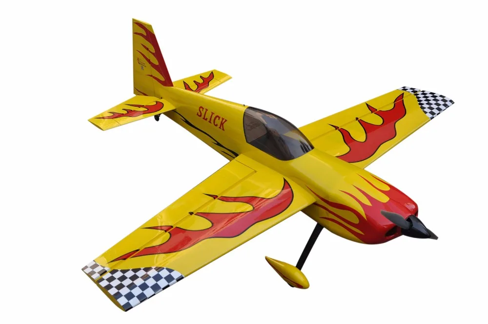 US Stock Slick 70" Electric Scale Balsa Wood ARF RC Model Airplane|rc ...
