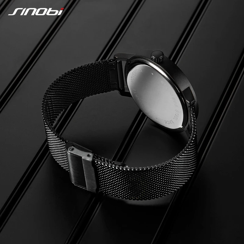 SINOBI Новые Уникальные вращающиеся креативные Дизайнерские мужские кварцевые часы мужские ...