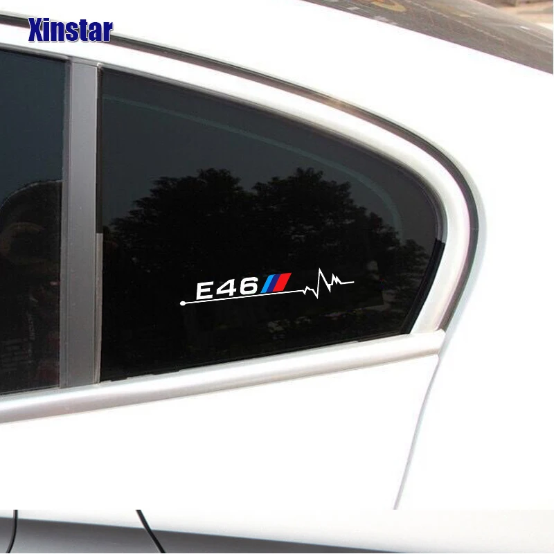 【Mary DAI Store】2pcs windows sticker for bmw E30 E34 E36 E39 E46 E60 ...