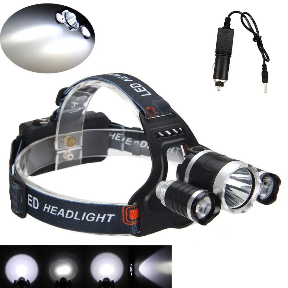 Купить vastfire 8000 люмен фары на XML 3 х Т6 + 2r5 светодиодные фары ...