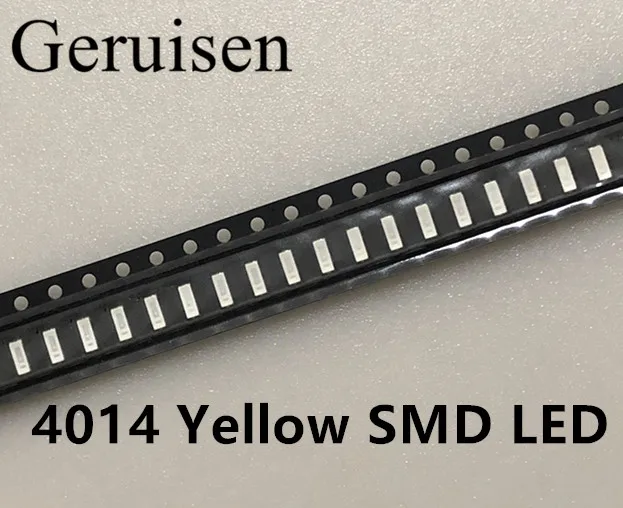 무료 배송 4014 smd led 노란색 표면 장착. 4.0*1.4mm 발광 다이오드 0.2w 칩 led 1000PCS|라이트 비드| - AliExpress
