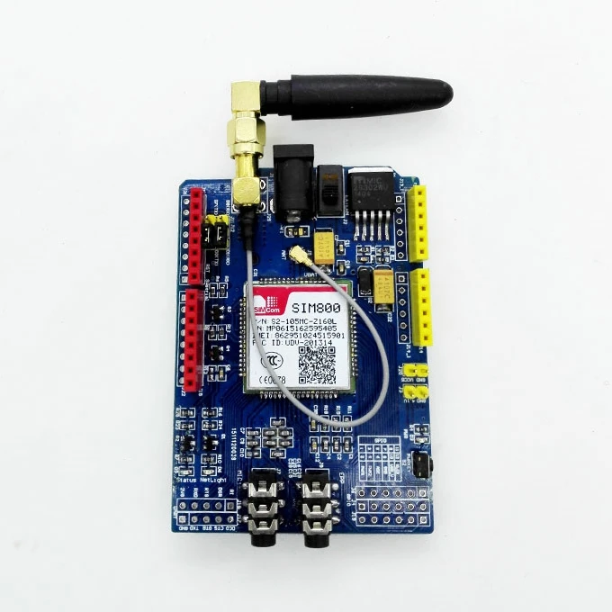 Sim800 Gprs Gsm Shield Compatible With Arduino Sim800 Development Board Quad-band For Arduino ...
