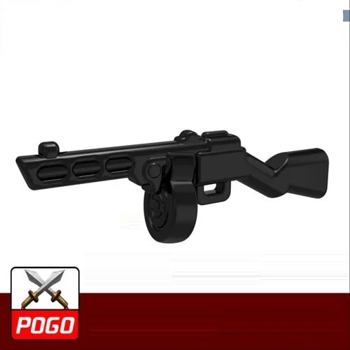 Soviet PPSh Submachine Weapons Original Blocks Toys Swat Police ...