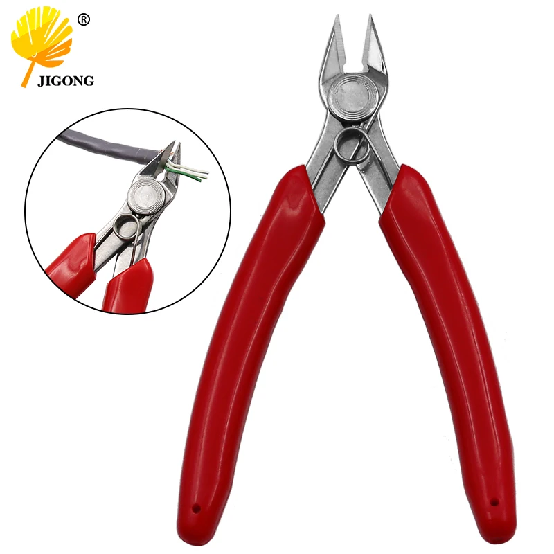 KM-037 Electrical Wire Cable Cutters Cutting Side Snips Flush Pliers ...